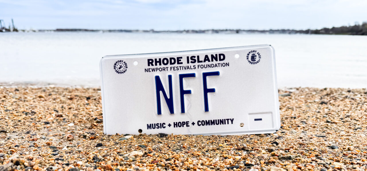 Newport Festivals Rhode Island License Plate